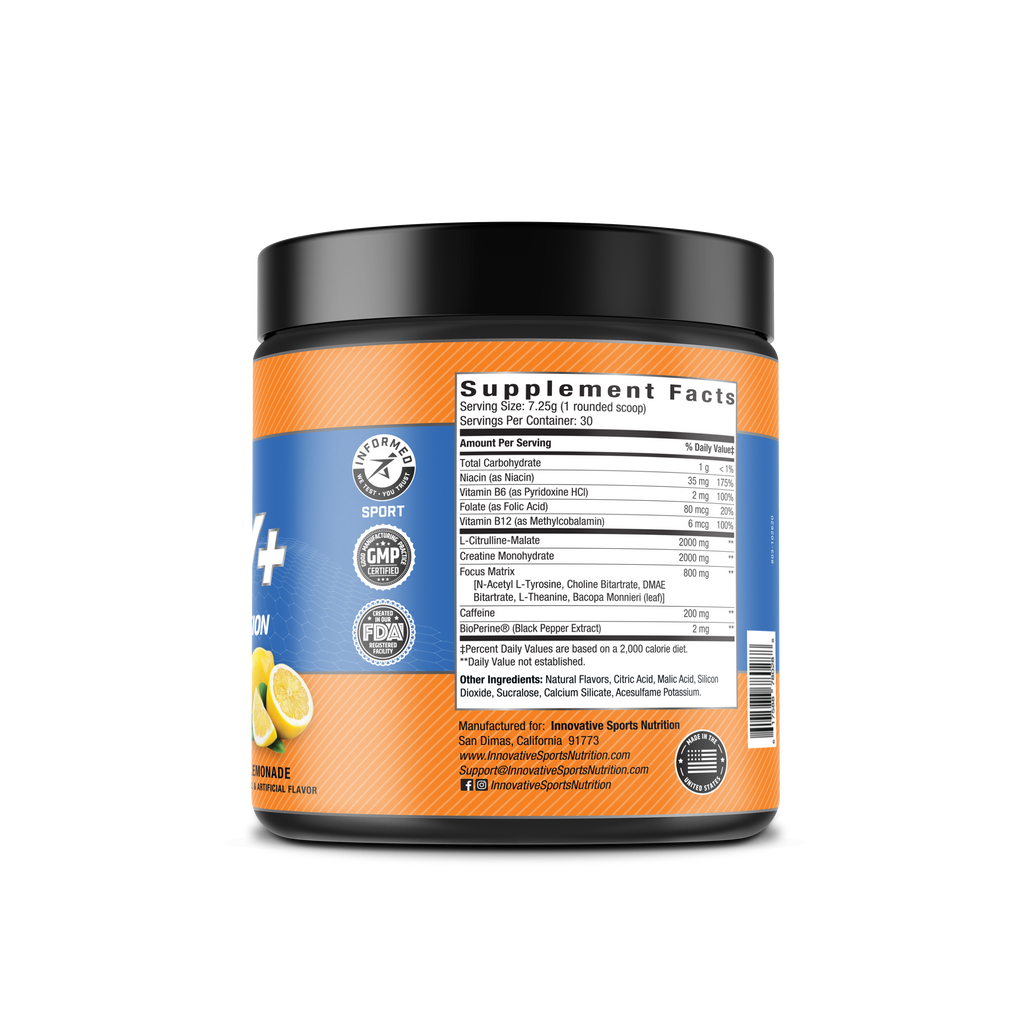 Workout Drinks: ENERGY + Pre-Workout – Innovative Sports Nutrition